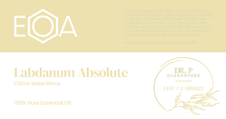 Labdanum Absolute- 15 ml – Essential Oil Analysis