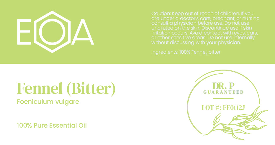 Fennel, Bitter- 15 ml – Essential Oil Analysis