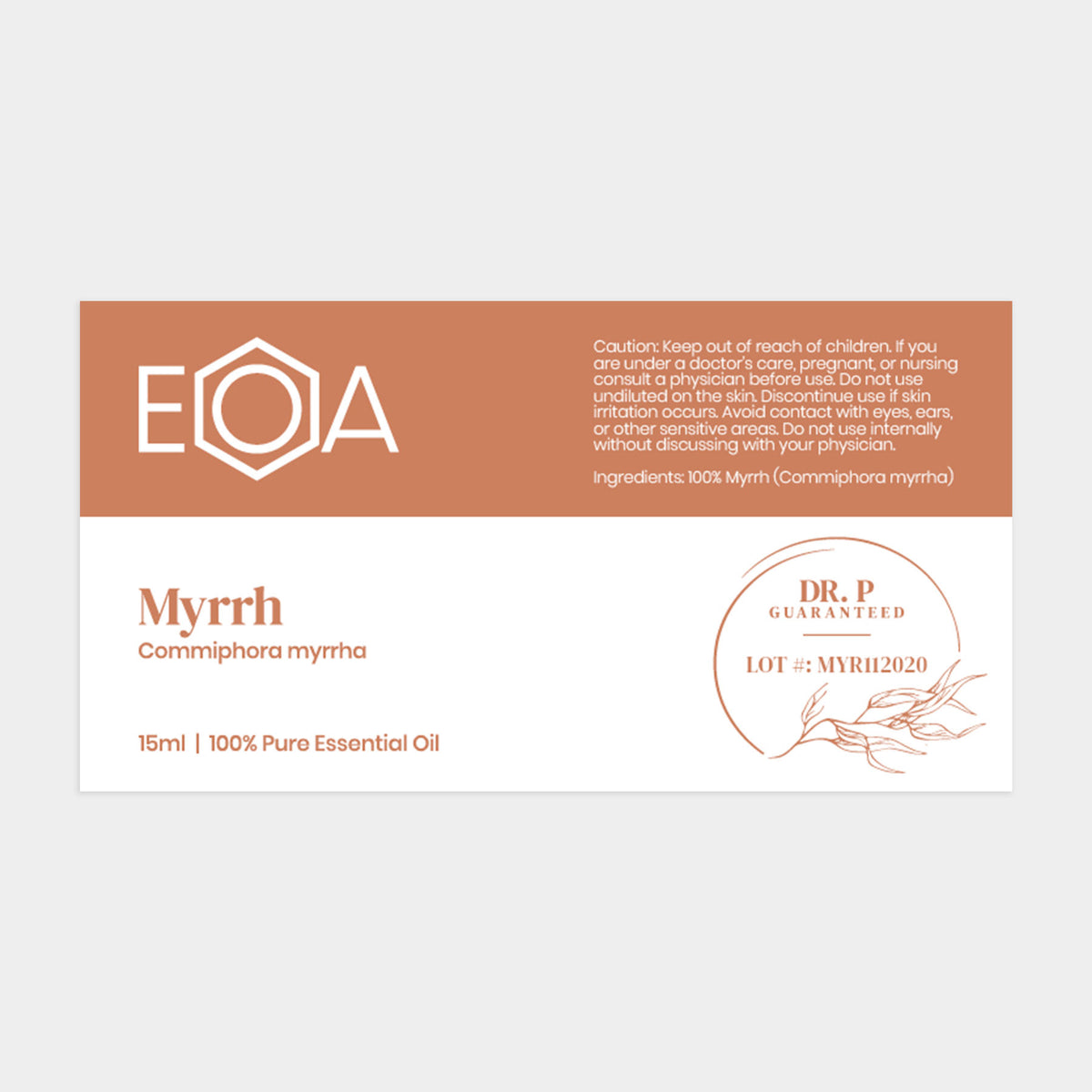 Myrrh - 15ml – Essential Oil Analysis